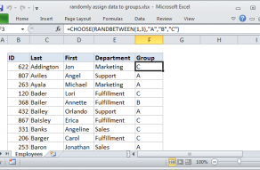 Random value from list or table - Excel formula | Exceljet